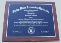 (ERAU) Embry Riddle Aeronautical University, Graduation Gift.